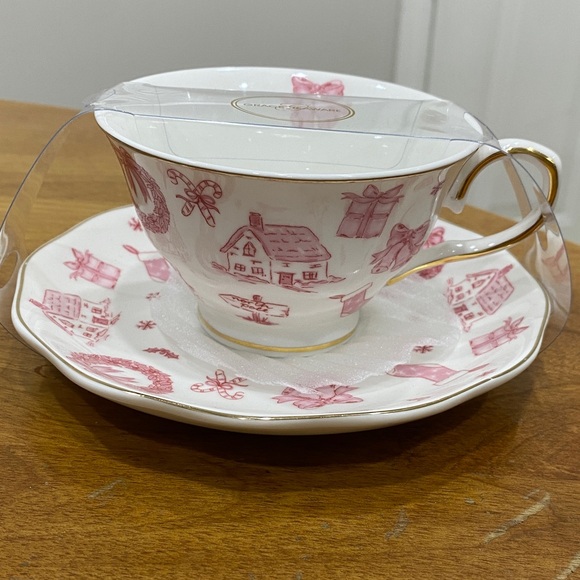 Grace Teaware | Dining | Nwt Grace Teaware Fine Porcelain Teacup And ...